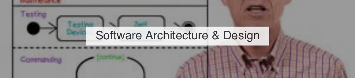 Reddit comments on "Software Architecture & Design" Udacity course | Reddacity