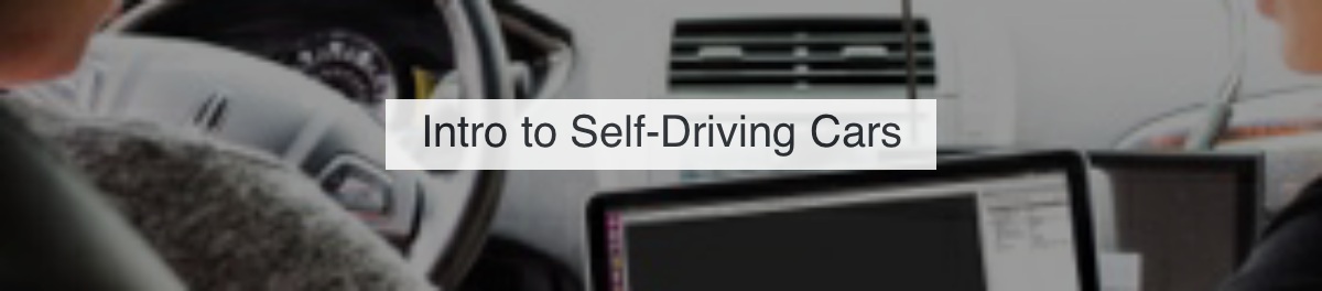 Reddit Comments On Intro To Self Driving Cars Udacity Nanodegree